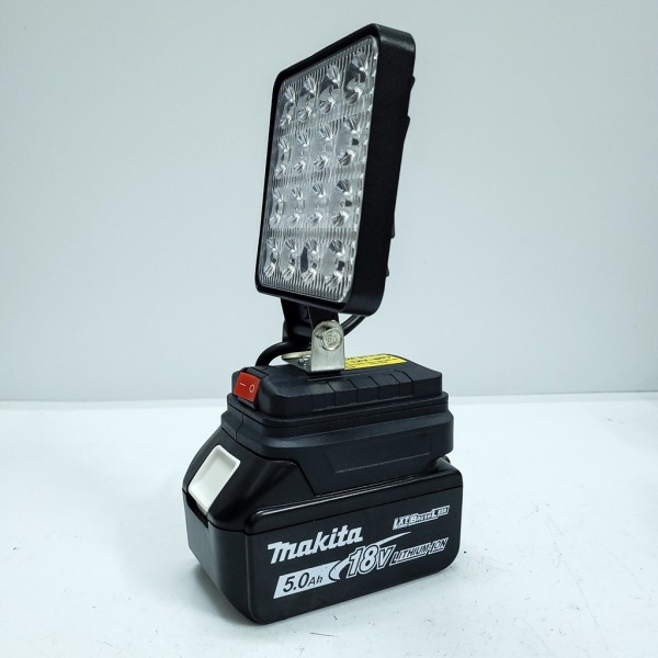 Đèn pin led dùng chân pin makita, đèn pha led dùng chân pin makita 14 ...