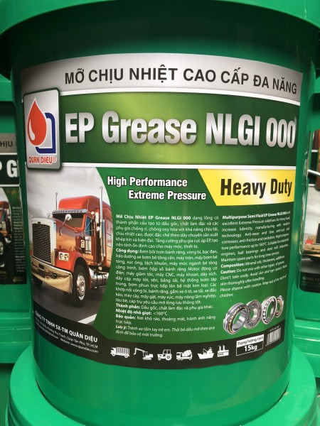 Mỡ Chịu Nhiệt Đa Năng EP Grease NLGI 1